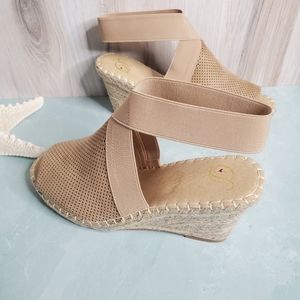 Shoes | New Tan Espadrille Wedges | Poshmark